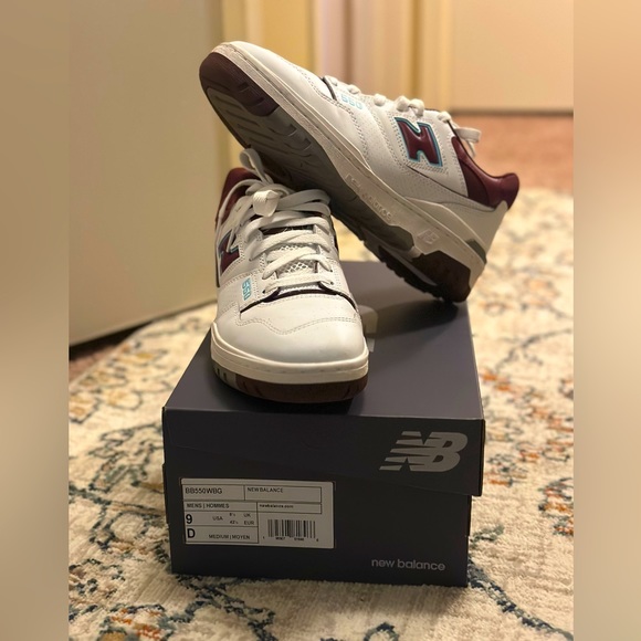 New Balance | Shoes | Mens New Balance 55 Cyan Burgundy Turquoise Men ...
